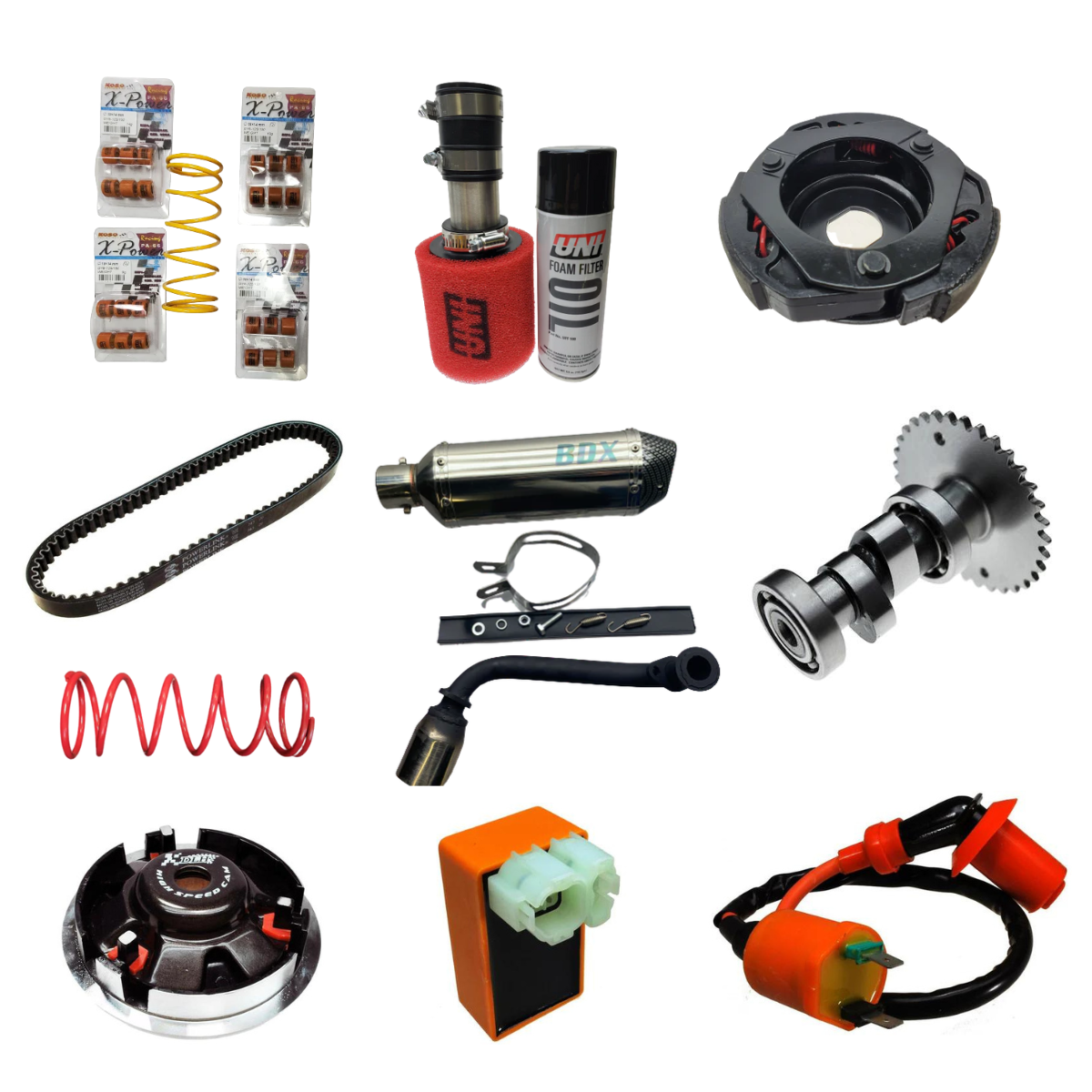 Gy6 Performance Kits TFC Performance Variator Kit For 150cc, GY6